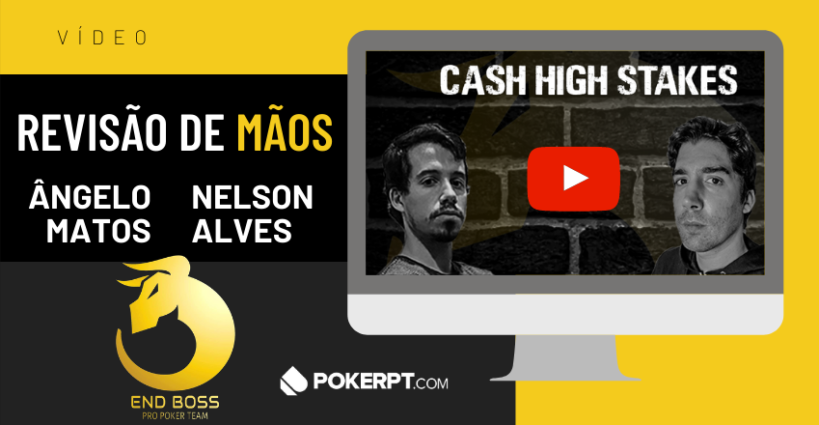 Pote de $10K em análise por Nelson Alves e Ângelo Matos - PokerPT.com