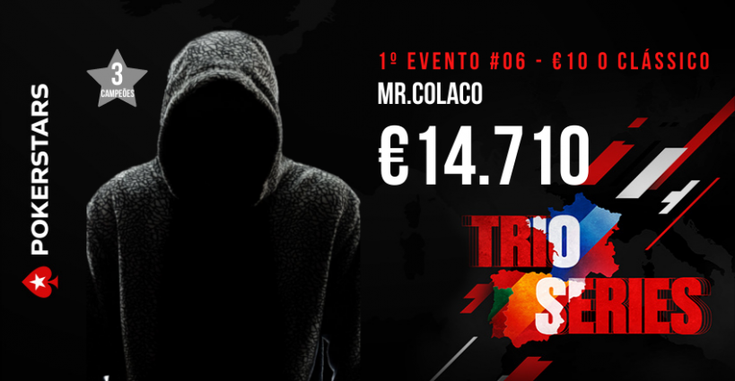 Mr.colaco ganhou o TRIO Series #06 e recebeu €14.710 - PokerPT.com