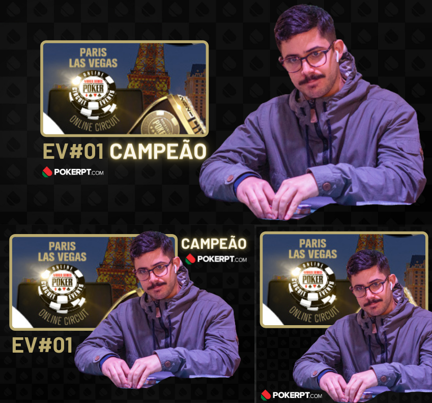Luís Faria campeão WSOP Paris Las Vegas Circuit #1 - PokerPT.com