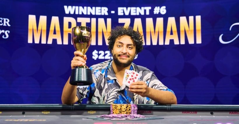 Martin Zamani campeão Poker Masters 2022 - PokerPT.com