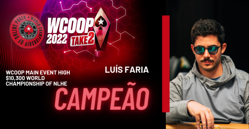 Luís Faria é o Campeão Mundial de Poker Online - PokerPT.com