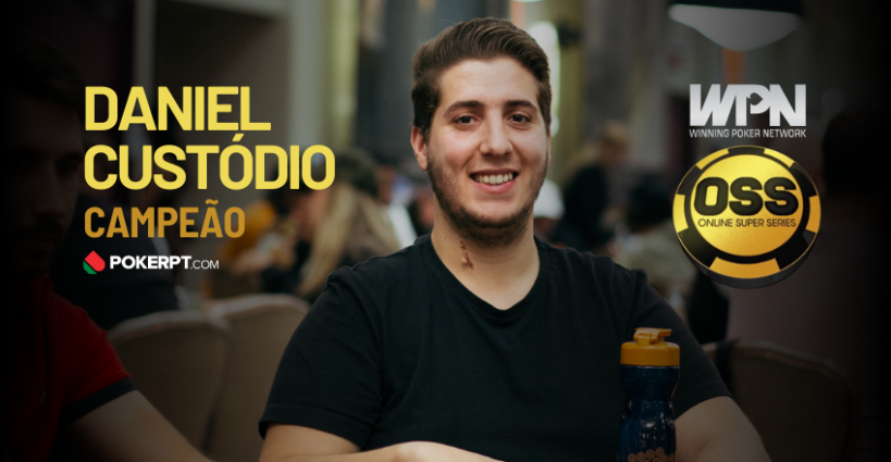 Daniel Custódio campeão OSS #220H - PokerPT.com