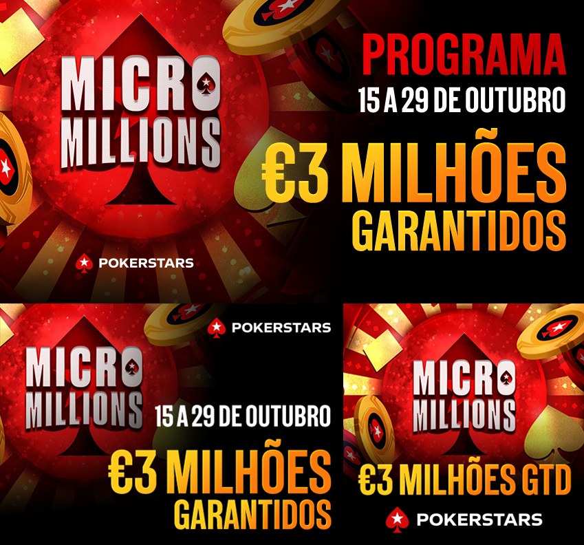 Shuffle Up & Deal MicroMillions PokerStars Outubro- PokerPT.com Shuffle Up & Deal MicroMillions PokerStars Outubro- PokerPT.com