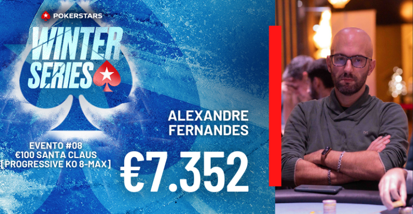 Alexandre Fernandes liderou ataque às Winter Series- PokerPT.com