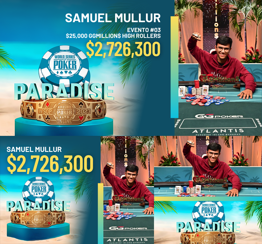 Samuel Mullur ganhou o GGMillion$ High Rollers - PokerPT.com